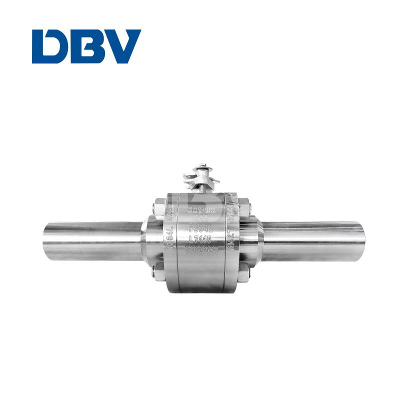 Reduce bore(RB)Floating forged ball valve with stainless steel F304L ...