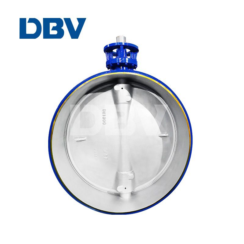 Triple Offset Butterfly Valve DN1800 PN6 - Butt weld butterfly valve