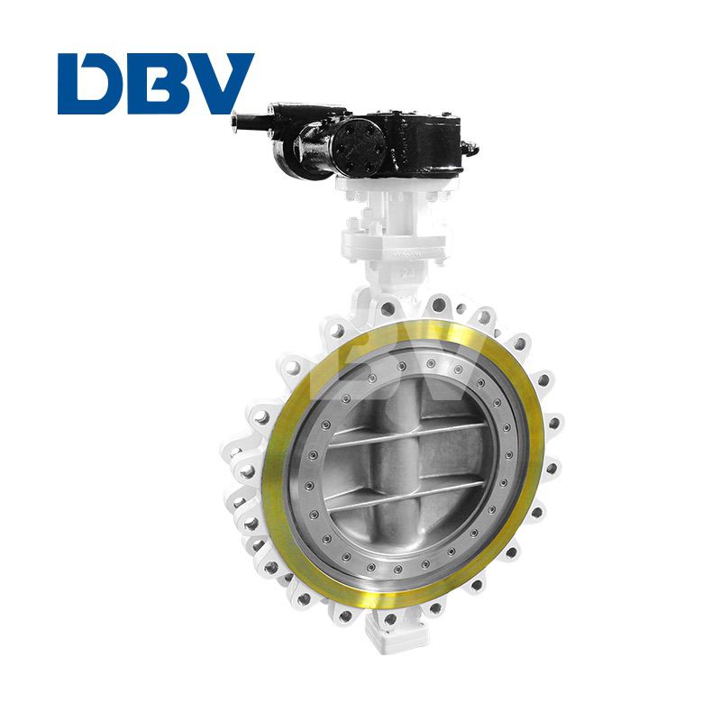 Worm Gear Lug WCB+6A Triple Eccentric Butterfly Valve - Lug butterfly valve